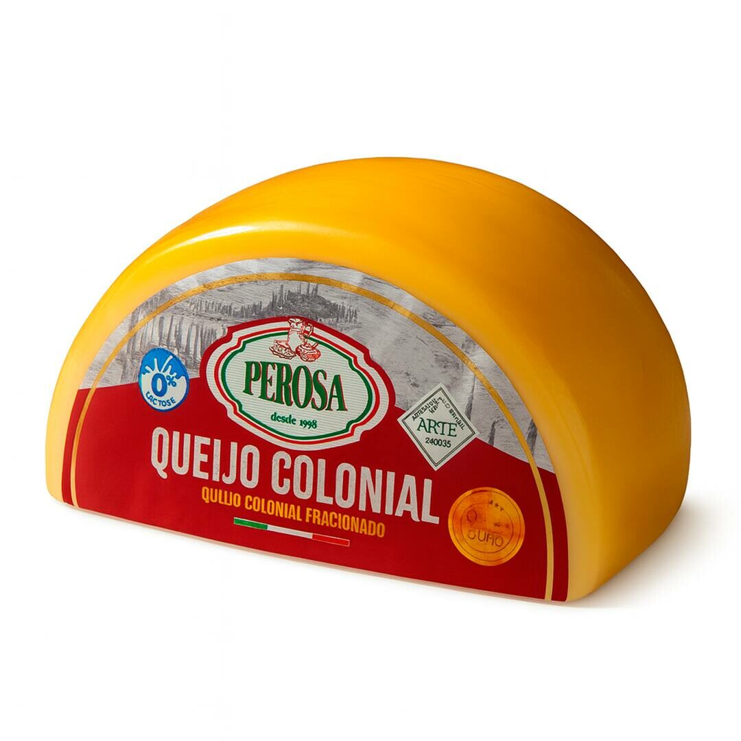 Queijo Colonial Meia Lua | Industria e Comercio de Laticinios Perosa LTDA