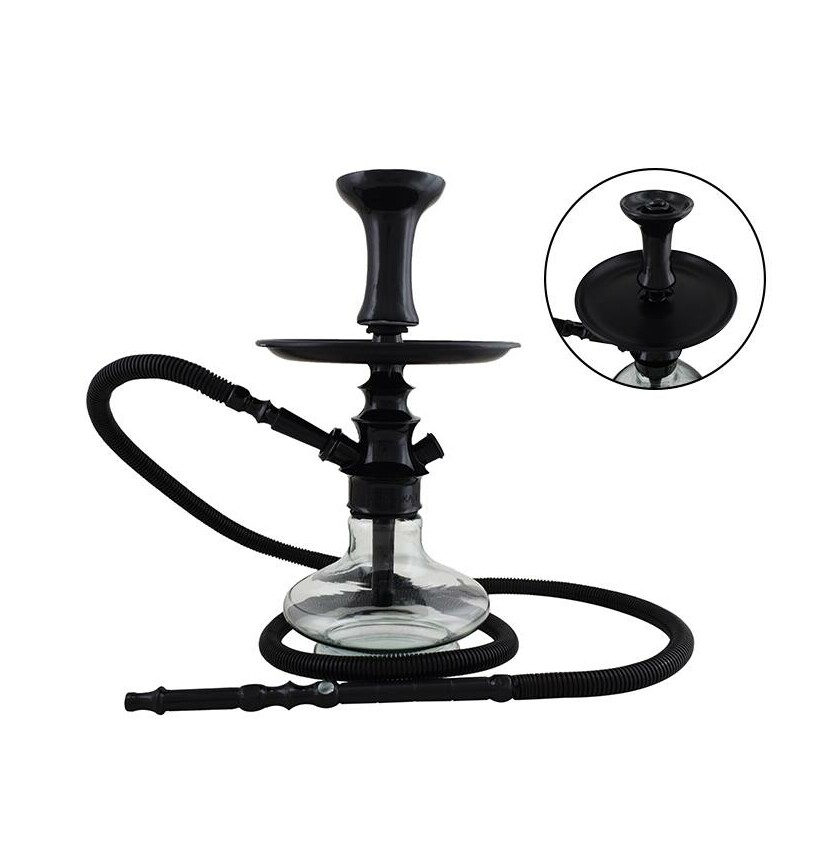 KIT NARGUILE COMPLETO DOM HOOKAH CONDE PRETO UND | Só Carbura Tacabaria