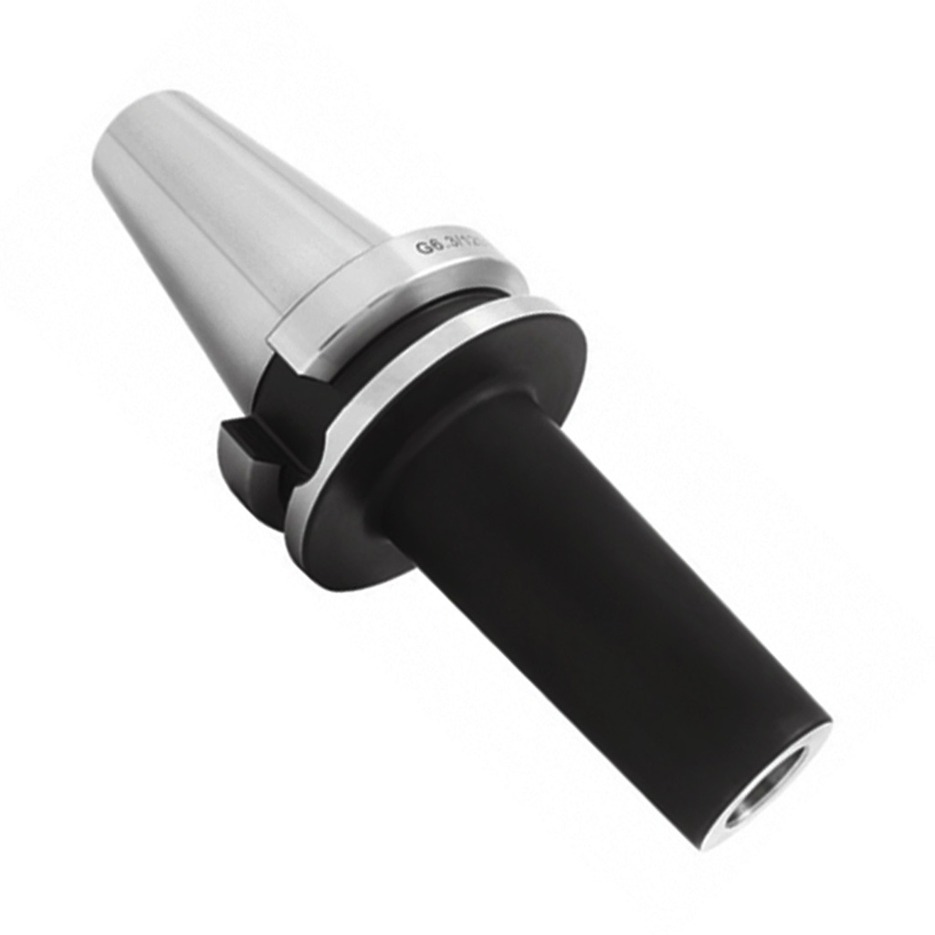 CONE BT40 PORTA FRESA CÁPSULA ROSCADO M16 COM COMPRIMENTO DE 125MM BAL.G6.3 - 12.000RPM (BT40 ...