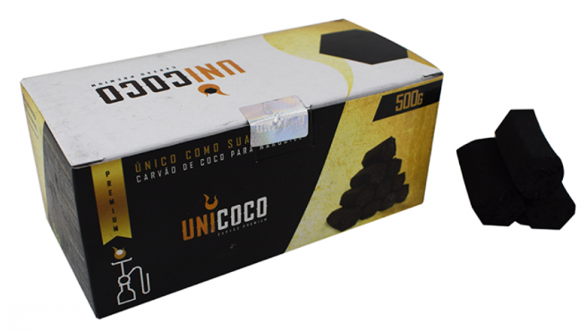 CARVAO UNICOCO C/20UN 500G | Só Carbura Tacabaria