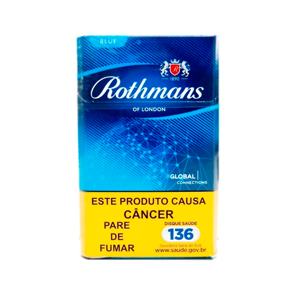CIGARRO ROTHMANS BLUE GLOBAL C/ 10 UND | Só Carbura Tacabaria
