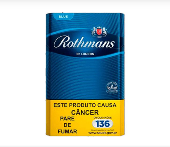 CIGARRO ROTHMANS CORE BLUE BOX C/10 UND | Só Carbura Tabacaria